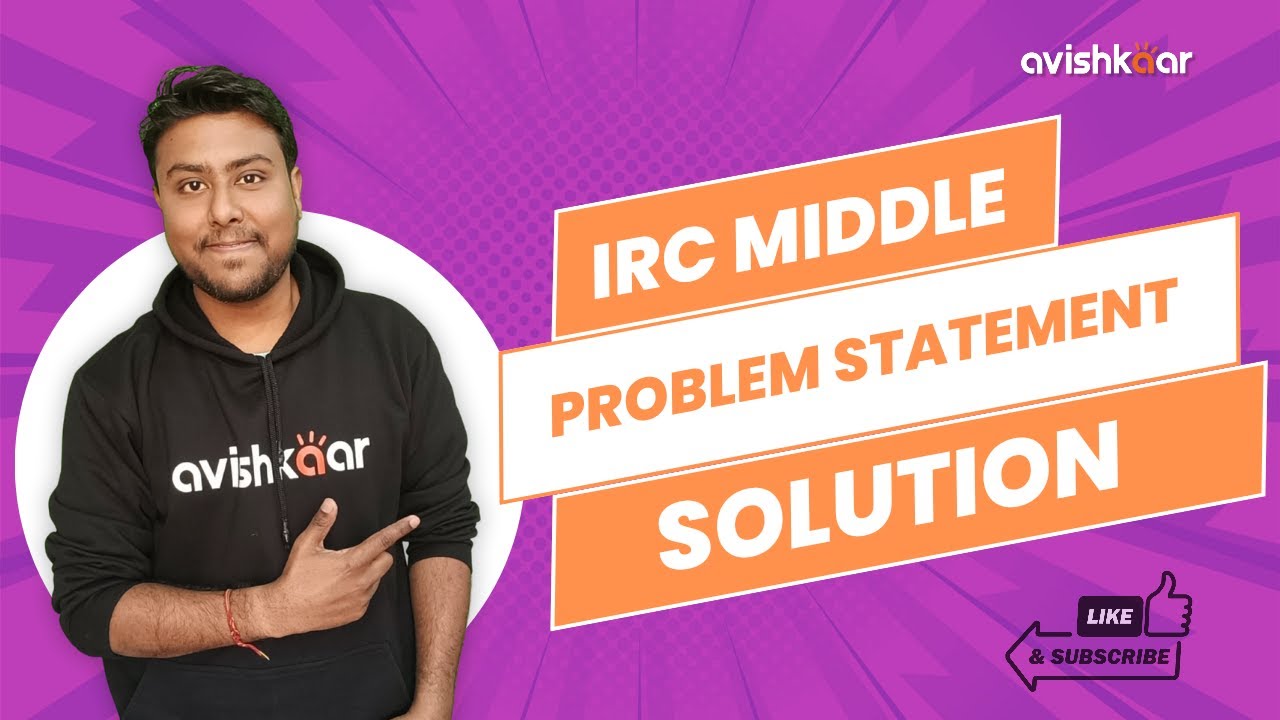 IRC 2023 Middle Level Solution - Avishkaar Project